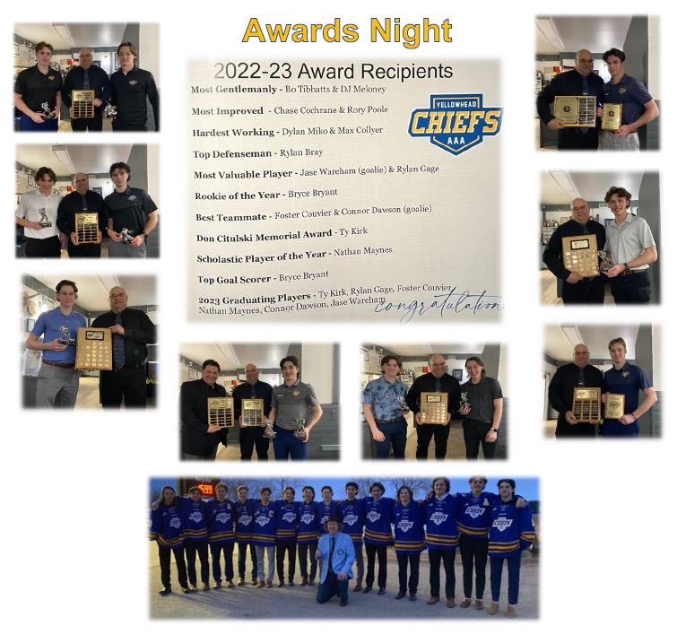 Awards | Yellowhead Chiefs